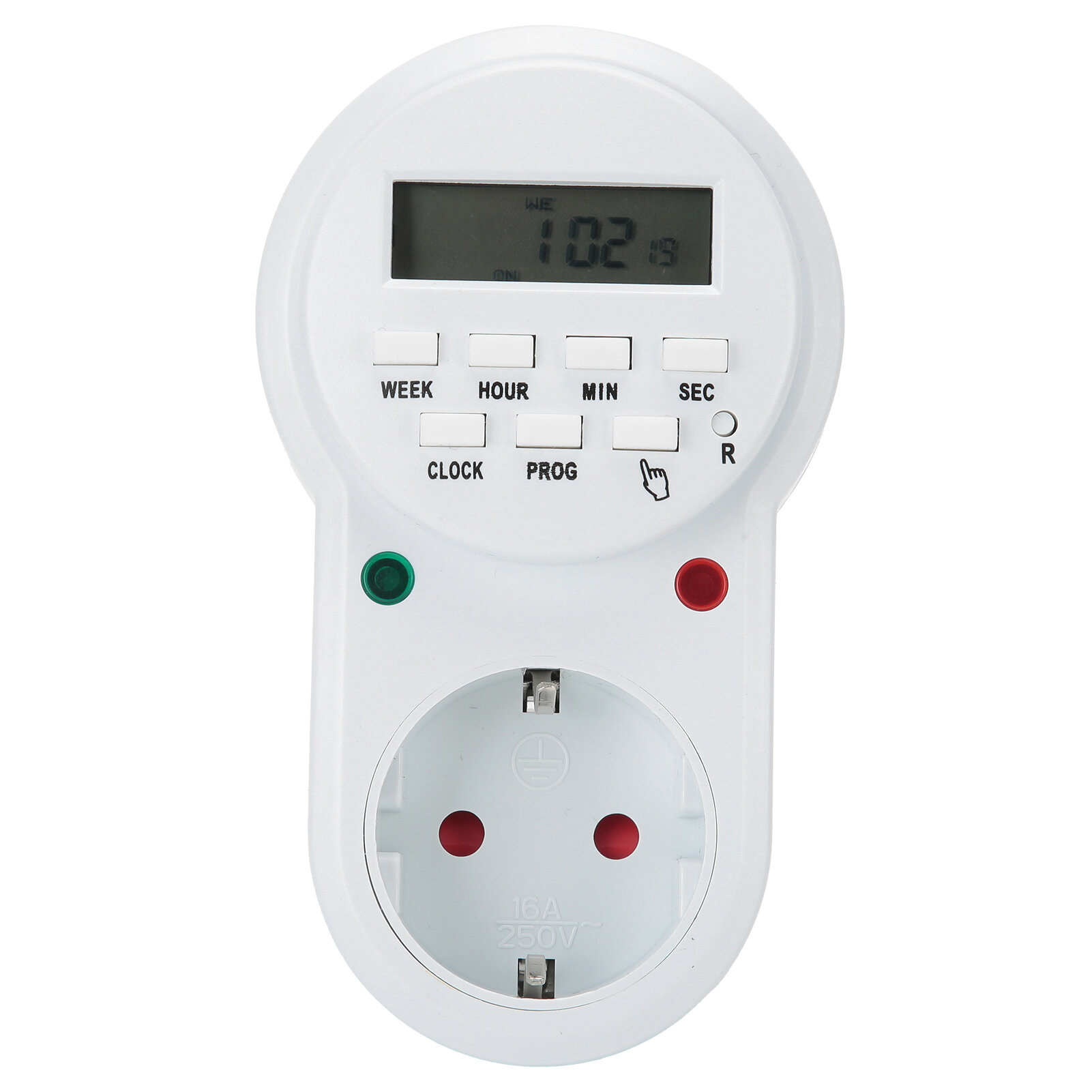 16A Smart Digital Programmable Timer Socket Cycling Outlet Switch