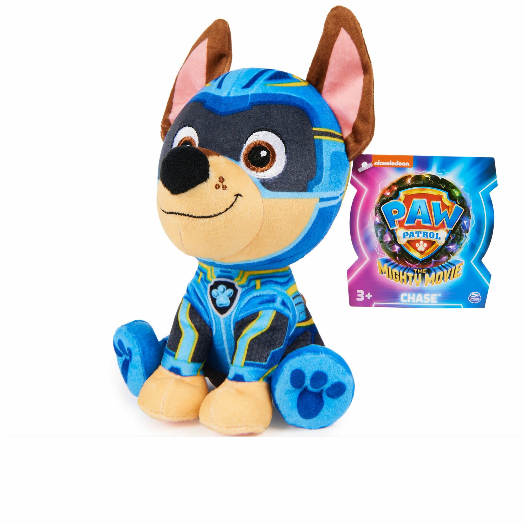 Paw Patrol The Mighty Movie Chase Plush Toy / Детский Набор Плюшевых Игрушек-собачек
