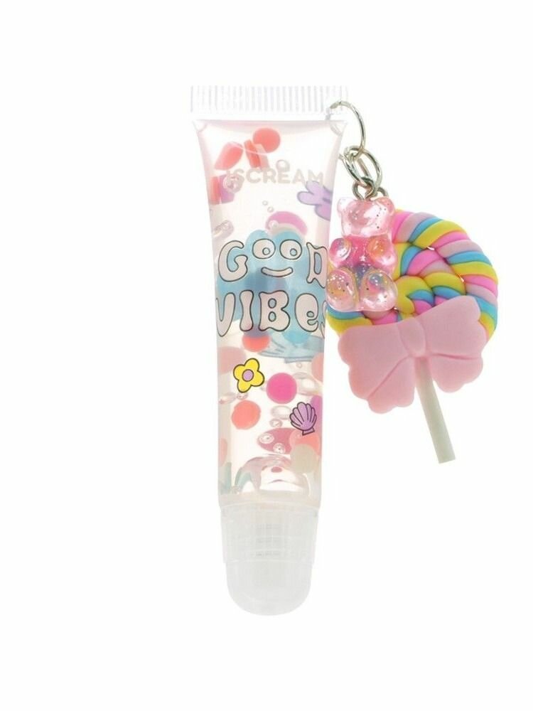 Блеск-масло для ухода за губами ISCREAM GOOD VIBES, тон шарики