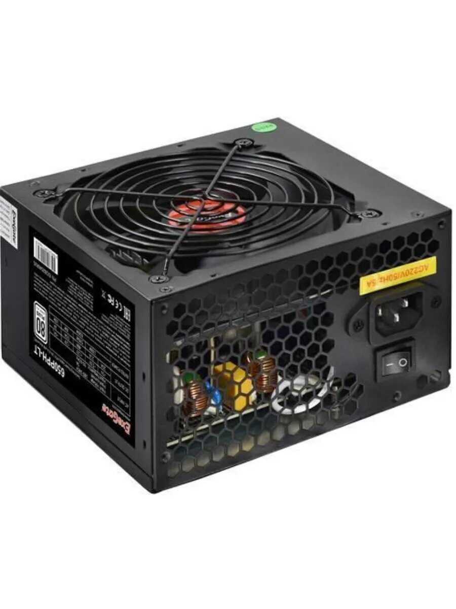 650PPH-LT EX282046RUS-OEM черный 650 Вт, 80+ Bronze