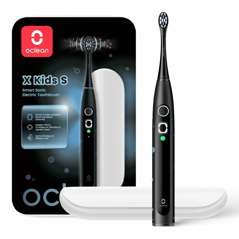Электрическая зубная щетка Oclean X, для детей, 5 режимов, с футляром