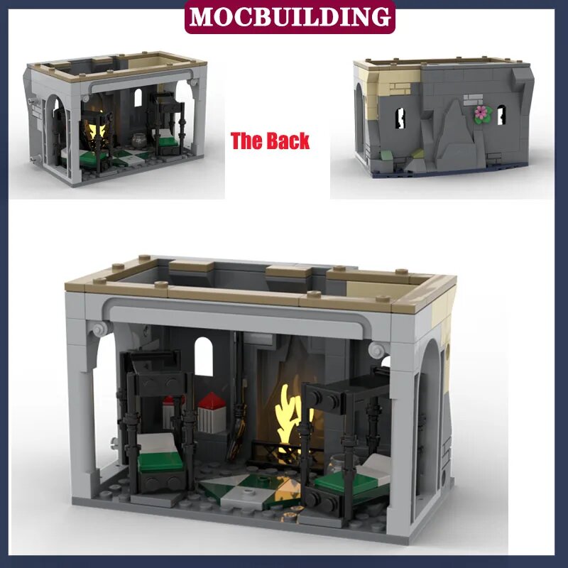 MOCBUILDING Модульный замок-дом набор конструктора 14+