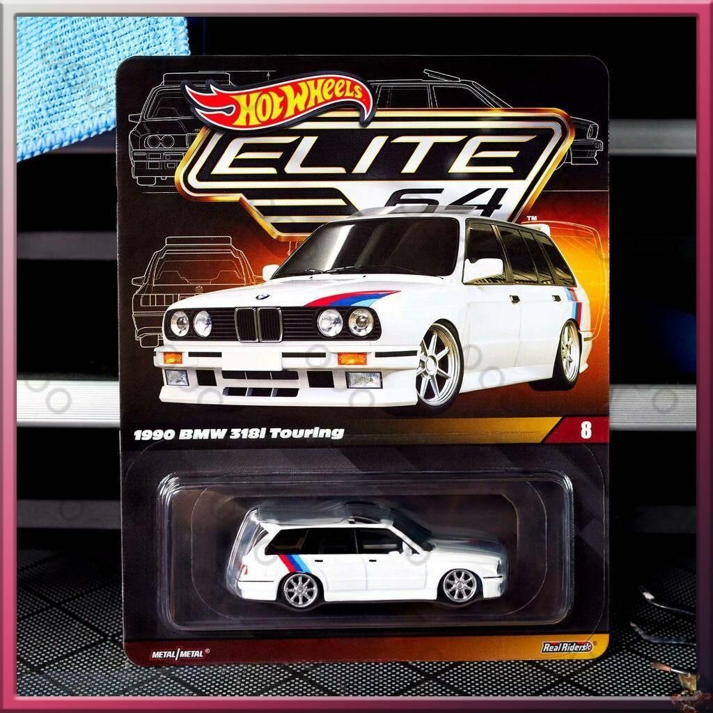 Машинка Premium Elite 64 1990 BMW 318i Touring / Хот Вилс Премиум
