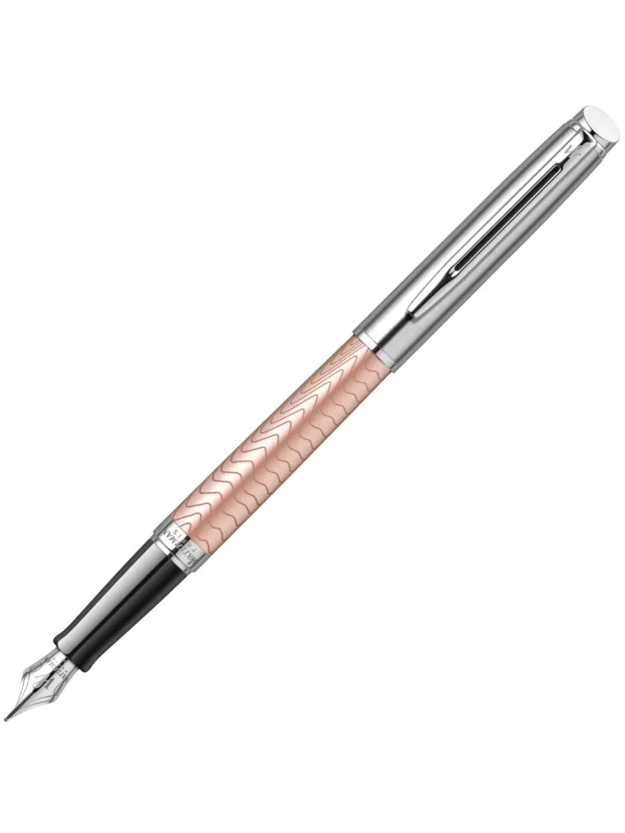 Ручка перьевая Waterman Hemisphere Deluxe Rose Wave CT (Перо F) / Арт: 2043233