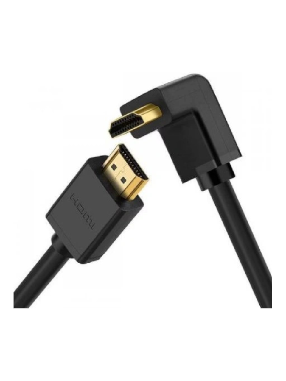 Кабель интерфейсный UGREEN HD103 10172_ угловой HDMI, 1м, черный
