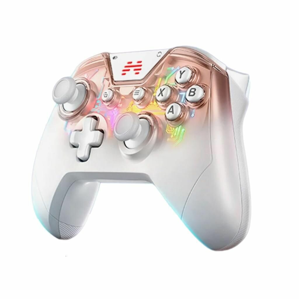 Геймпад Betop 3 LED Bluetooth для Switch/PC, Белый