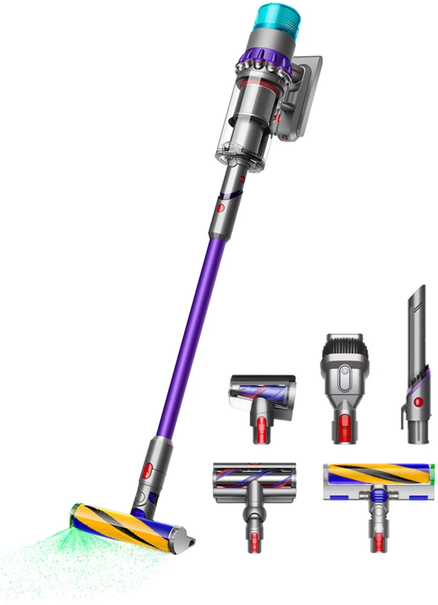 Беспроводной пылесос Dyson Gen5 Detect Absolute SV23, Iron Purple
