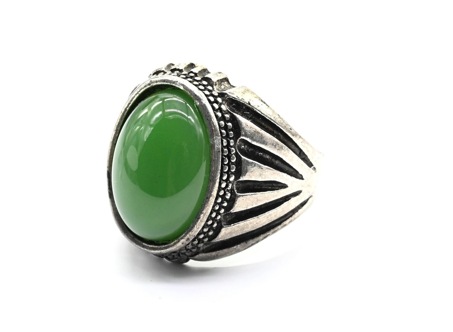 Кольцо, агат