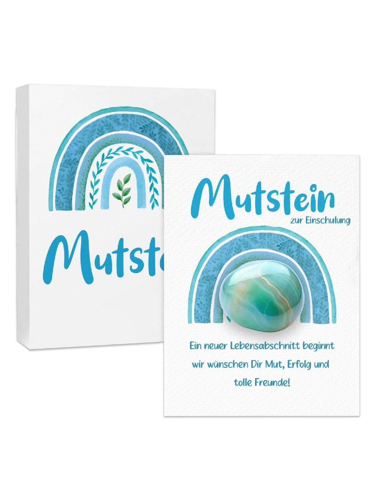 Подарочный набор из натуральных счастливых камней для творчества и поделок для детей