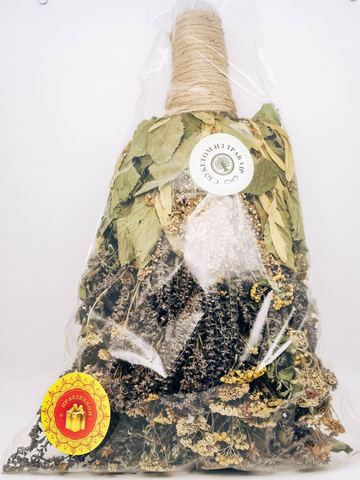 Веник для бани из кавказского дуба ВИП лучший подарок