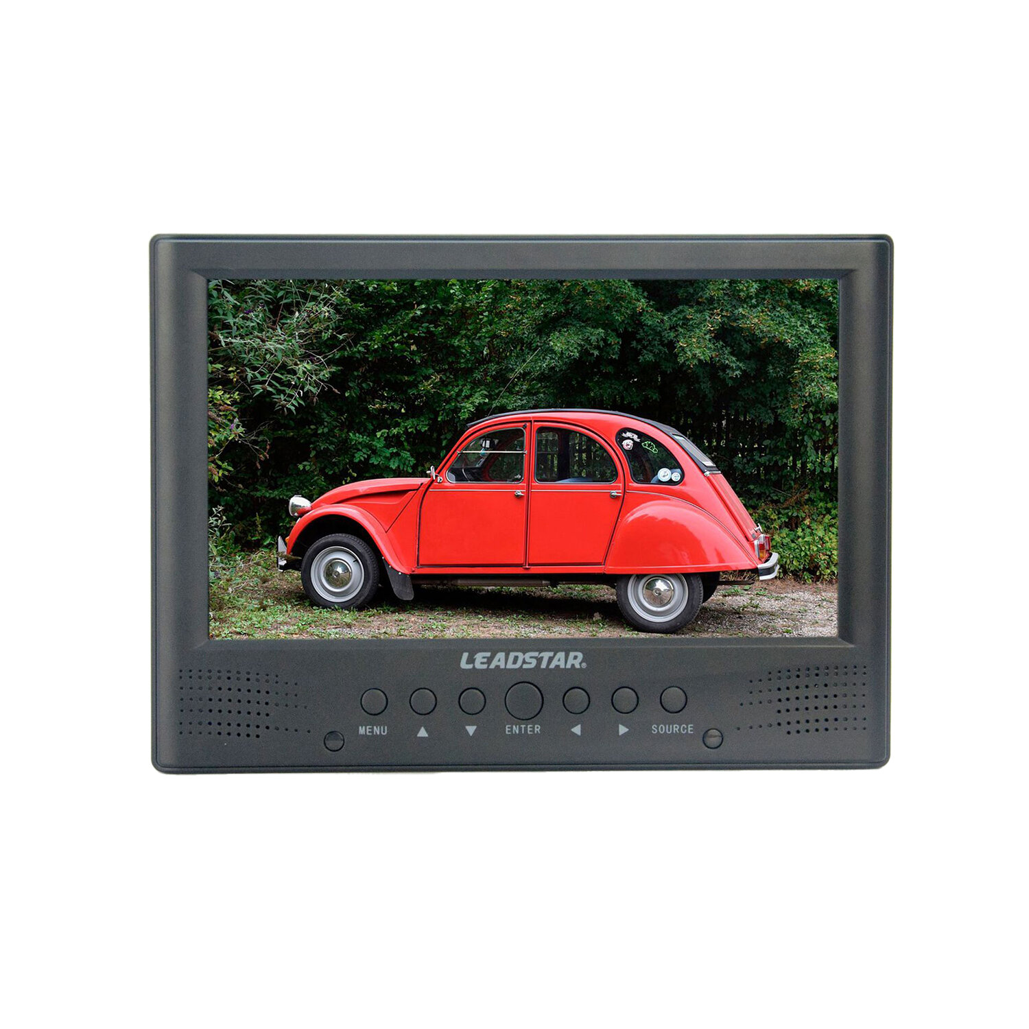 LEADSTAR DVB-T2 ATSC tdt Портативный телевизор 9 дюймов Цифровой и Аналоговый Телевизор Front Speaker Мини Маленький Автомобильный Телевизор 16:9 SVGA 800*600 H.265 AC3 ROHS CN