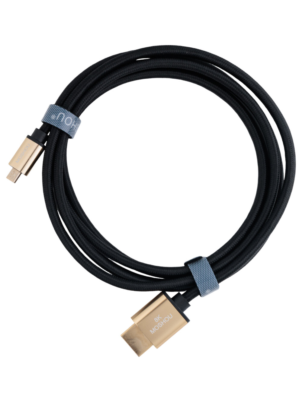 Кабель Moshou Micro HDMI - HDMI (A-D) 2.1 8K, длина 2м