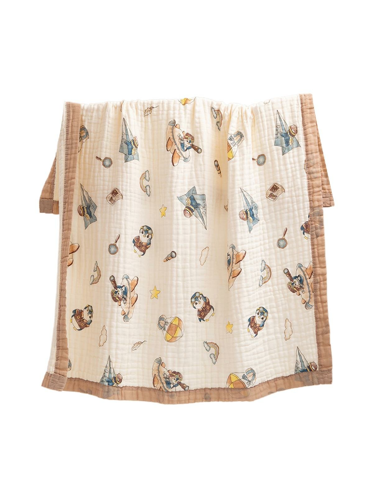 Новорожденный Обертывание Одеяло Хлопок Одеяло Пеленки Душ Подарок Банное Полотенце