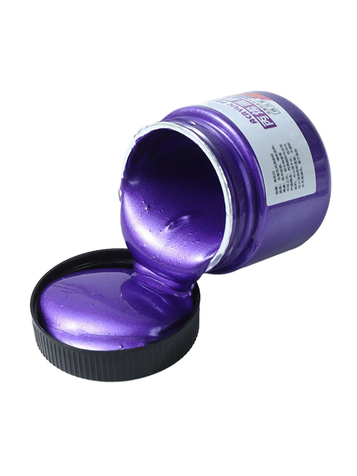 Акриловая краска металлик для рисования на холсте Rock Fabric Wood Stone & Art Craft