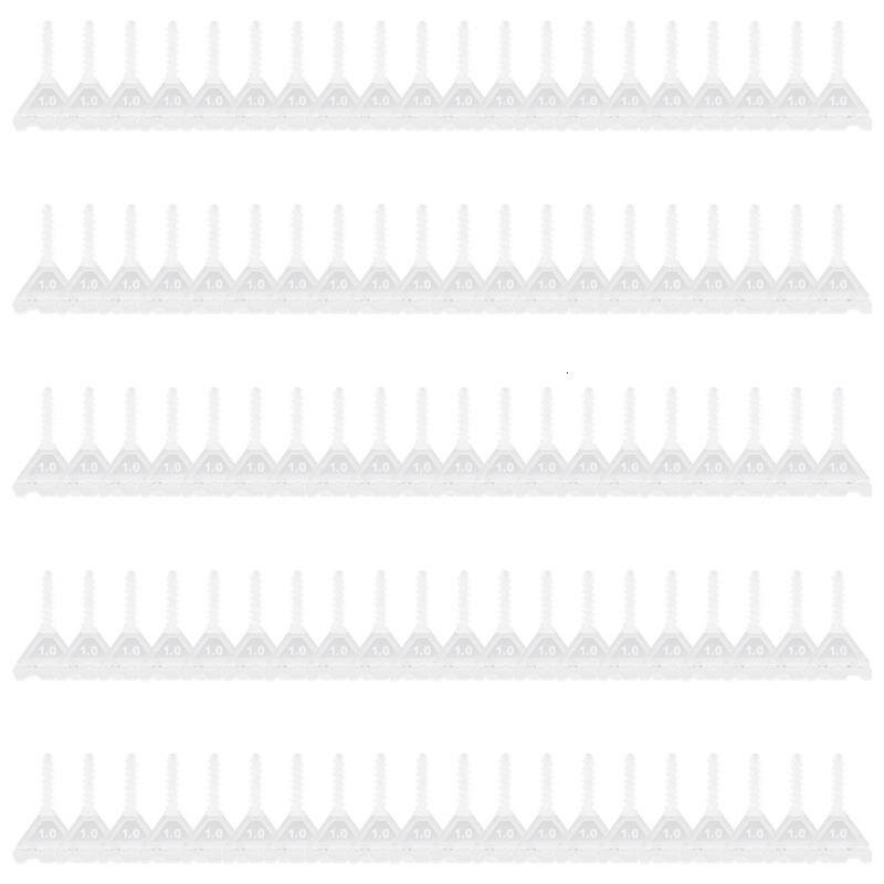 Керамические клипсы для выравнивания плитки, 100 шт, 1.0 поворотная база