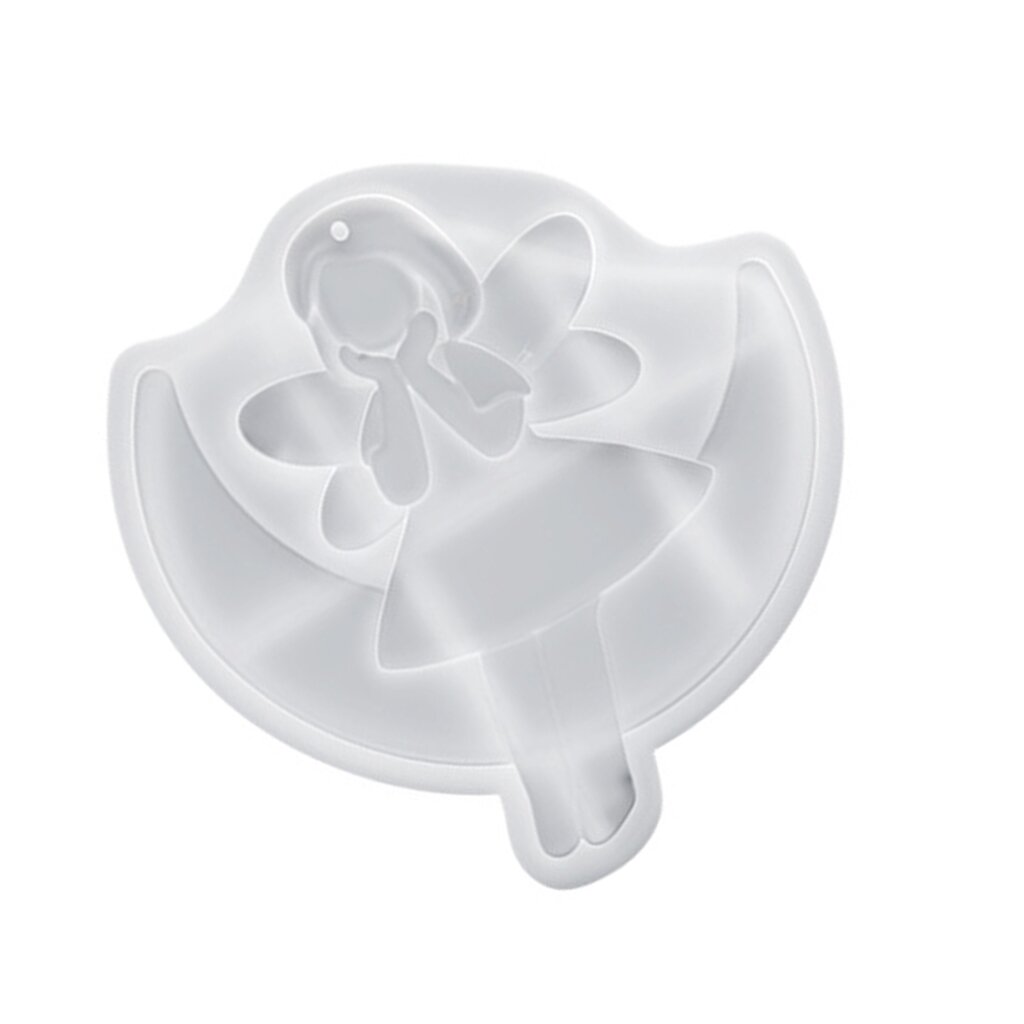 Силиконовая форма для украшения милого маленького ангела из гипса-03 mold