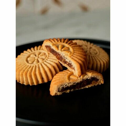 2 шт. Печенье песочное "Солнышко" с начинкой из финика и апельсина, без сахара, 700 г