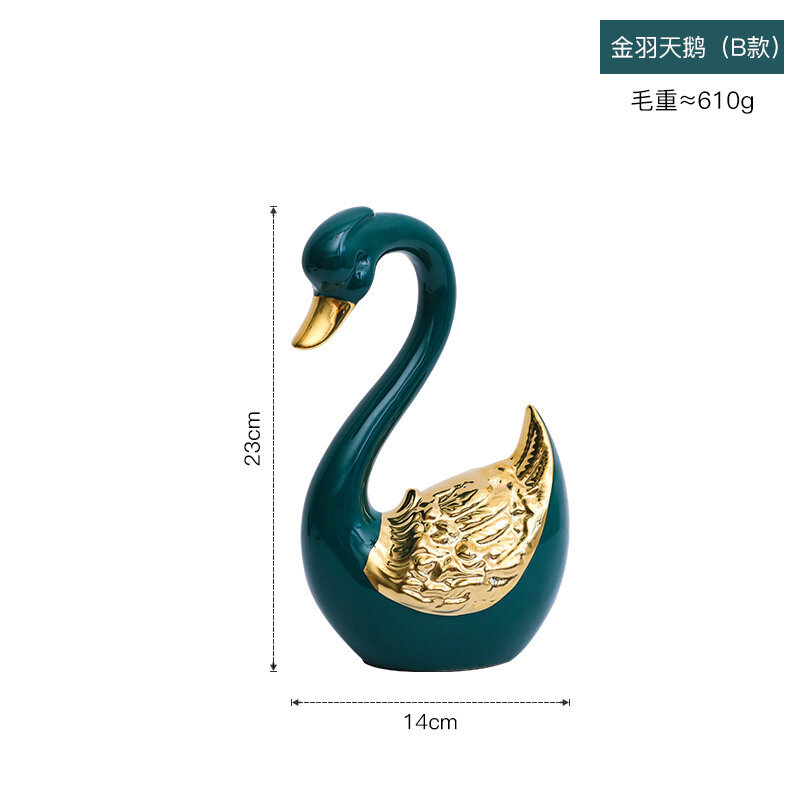 ⭐Легкая роскошь, современные украшения для спальни и гостиной, креативные орнаменты из акации в виде лебедя, подарок для молодоженов и лучших друзей на свадьбу⭐