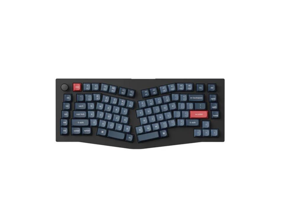 Клавиатура Keychron V10 Max RGB Red Switch черный (V10M-D1)