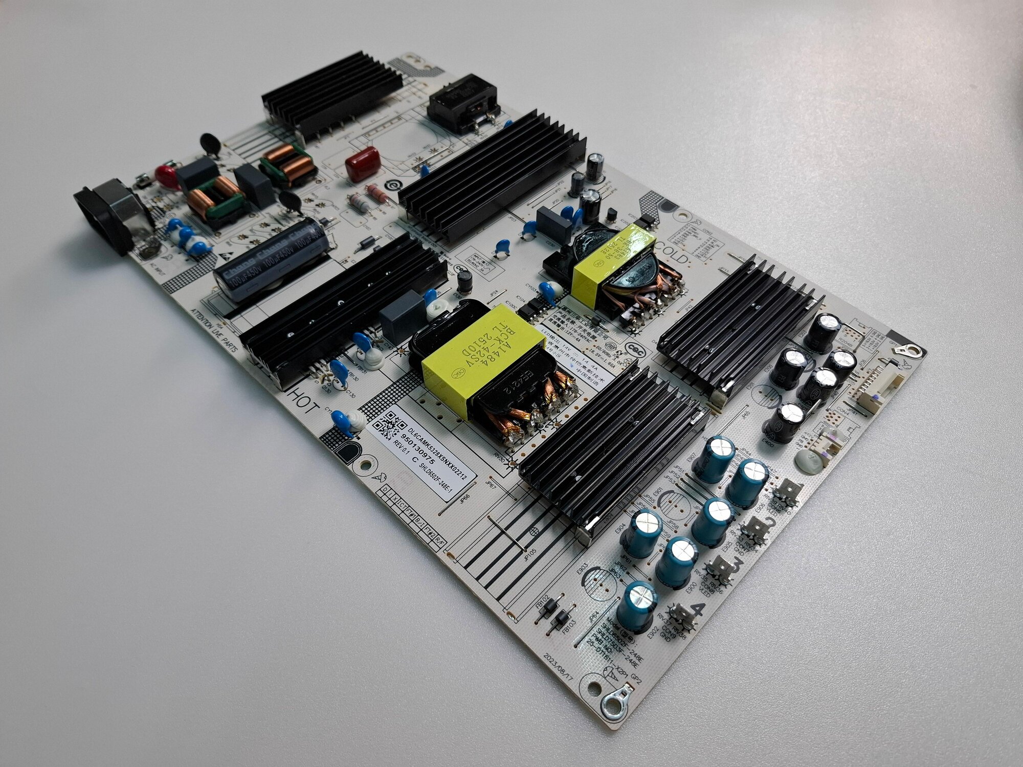 Блок питания (SHLD6502F-248E-1), для телевизора Xiaomi L65MA-SPLRU P: ST6451D08-6 ver2.3
