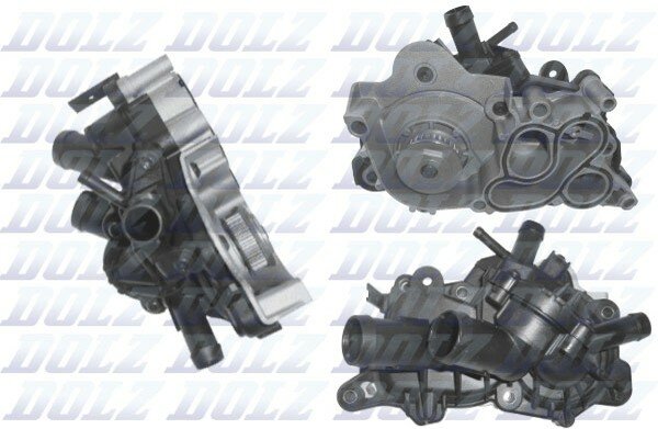 Помпа, водяной насос Skoda Octavia 13- Rapid 15- VW Polo Sedan 15- DOLZ A262