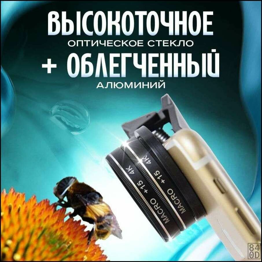 Макролинза на телефон