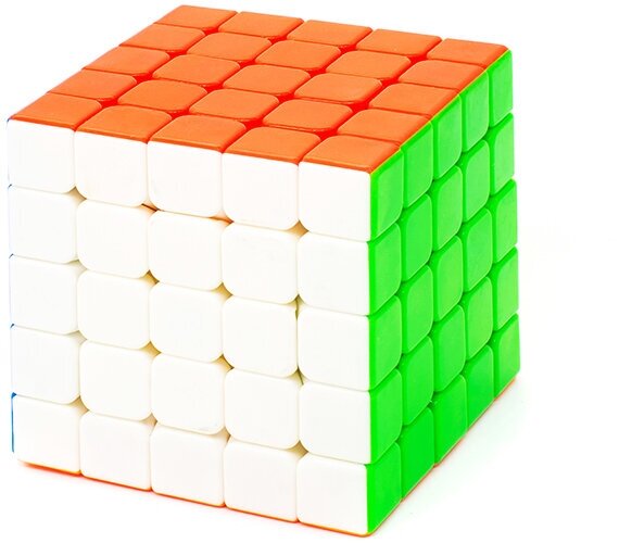Скоростной Кубик Рубика YJ 5x5 RuiChuang 5х5 / Головоломка для подарка / Цветной пластик