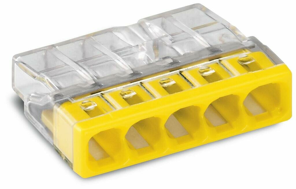 Клемма WAGO 2273-205, для 5 медных проводников, 2,5мм², 100 штук