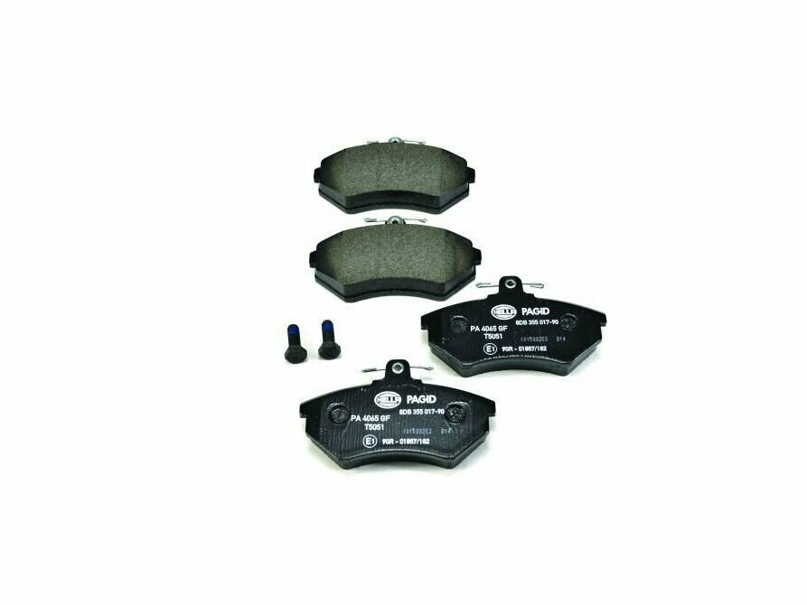 HELLA 8DB355017901 колодки тормозные дисковые