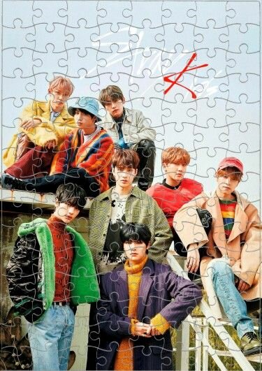 Пазл GOODbrelok А4 Страй Стрей Кидс, Stray Kids - 0001