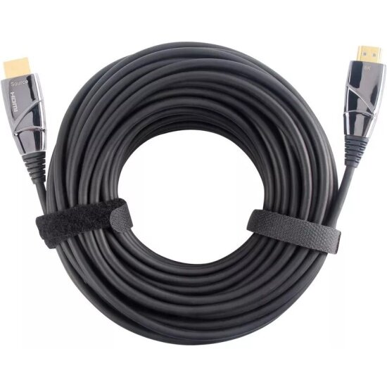 Активный оптический кабель HDMI Vcom 19M/M, ver. 2.1, 8K@60 Hz 10m