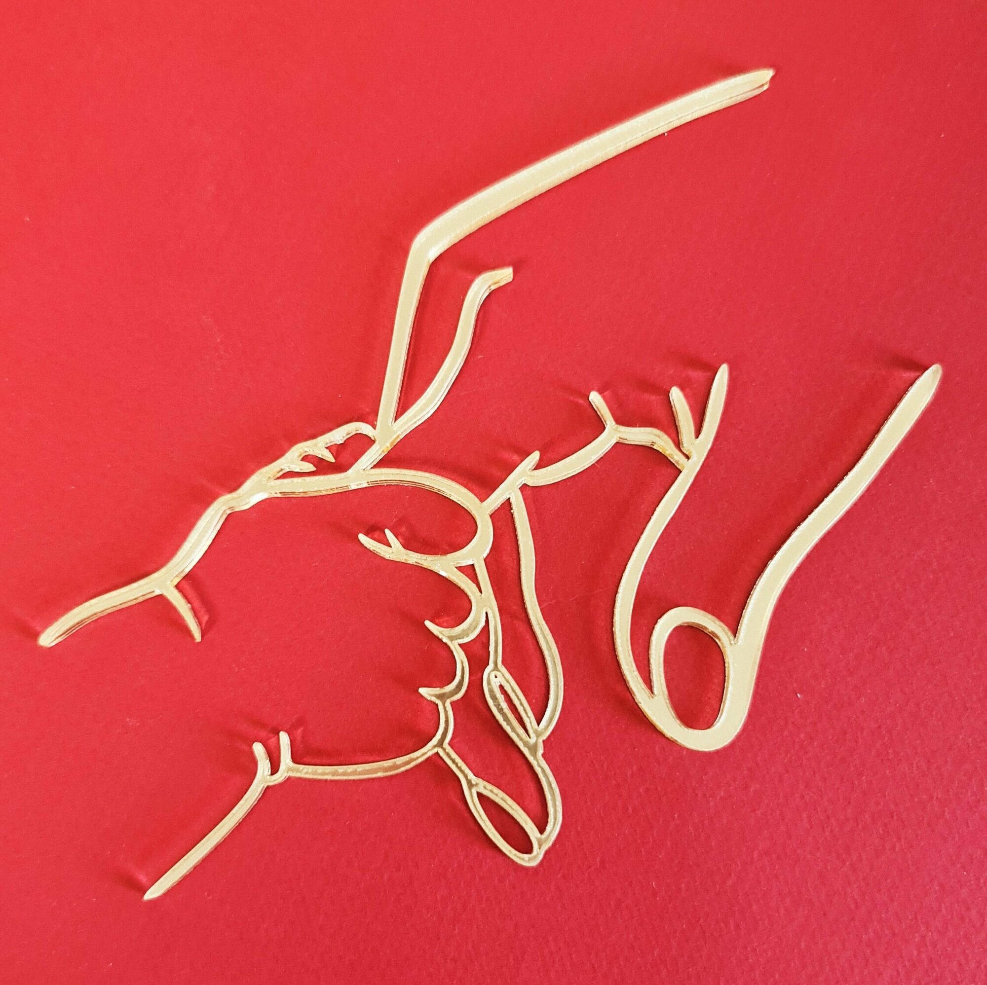 Топпер Силуэт руки мамы и малыша