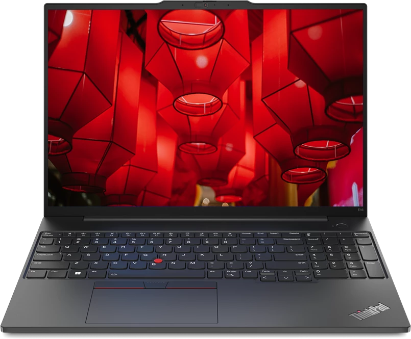 Ноутбук Lenovo ThinkPad E16 21JN009KRT, 16", 10 ядер, IPS, SSD 512ГБ, без ОС, черный