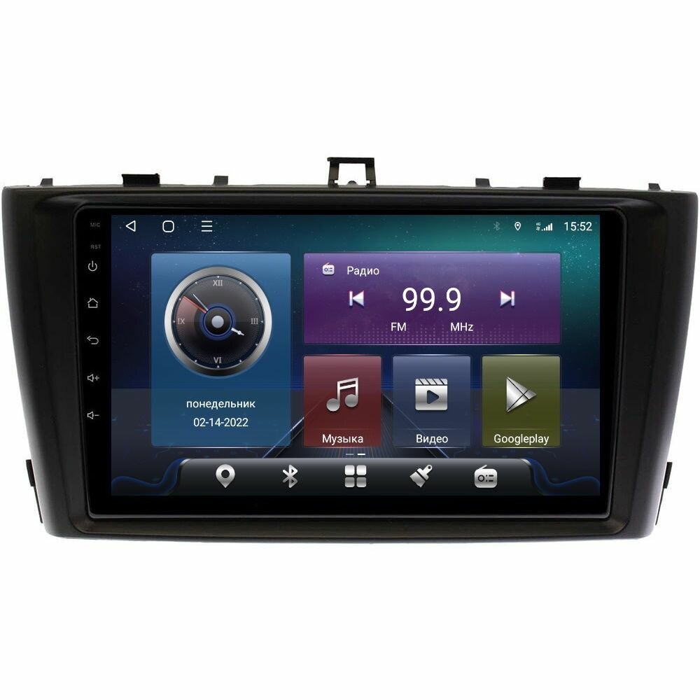 Магнитола CRS-300 Тойота Авенсис 2009-2018 Toyota Avensis T270 - Android 13 - Процессор 8 ядер - Память 6+128Gb - Carplay - DSP 36 полос - 4G(Sim)