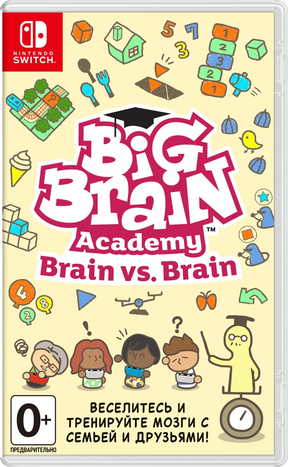 Игра Big Brain Academy: Brain vs. Brain (Nintendo Switch) (rus)