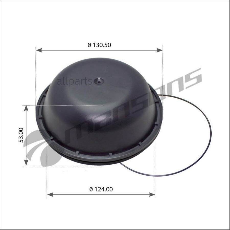 MANSONS 800112 крышка ступицы!\ Renault