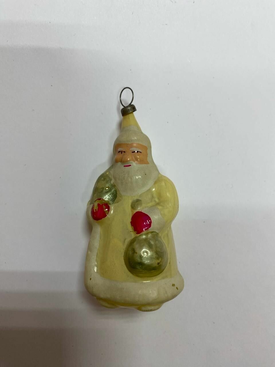 Игрушка на елку Дед Мороз 7см Винтаж из СССР