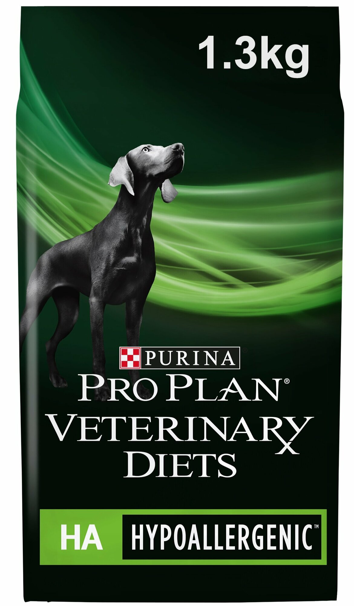 Сухой корм Pro Plan Veterinary Diets HA Hypoallergenic для щенков и взрослых собак при аллергических реакциях, Пакет, 1,3 кг