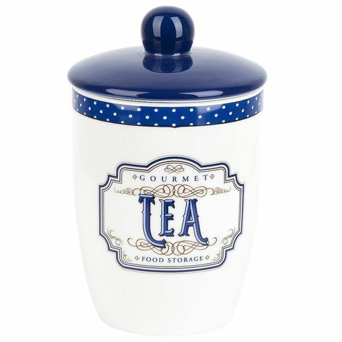 Банка для чая Gourmet Tea 550мл 16x9x9см