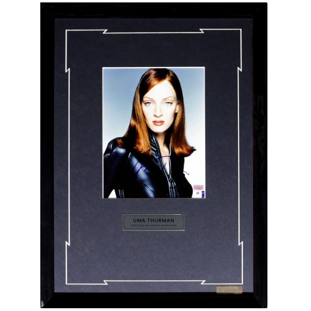Автограф MEMORABILIA "Ума Турман" (Uma Thurman) 2000-2010 гг.