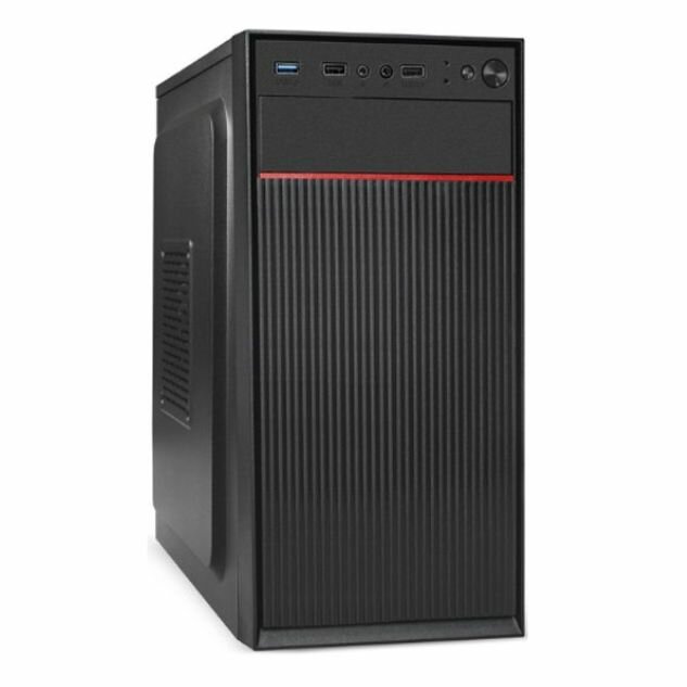 Компьютерный корпус ExeGate BAA-113U-AAA350 (EX292352RUS) черный - Mini Tower, Micro-ATX, USB 3.2 Gen 1 Type-A