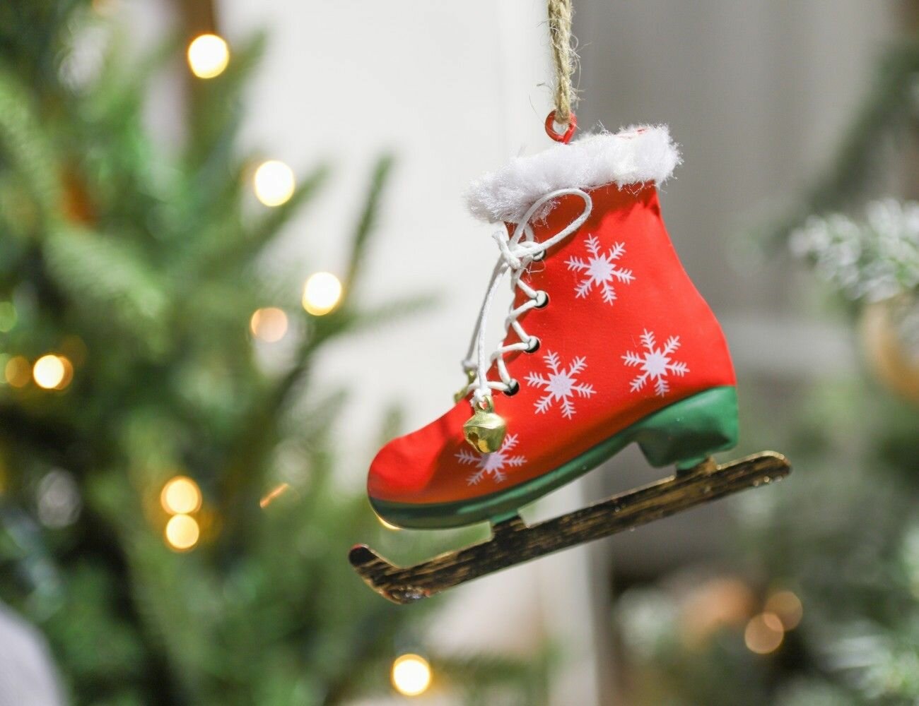 Елочная игрушка звонкий конёк, металл, 10 см, Breitner 22-1179