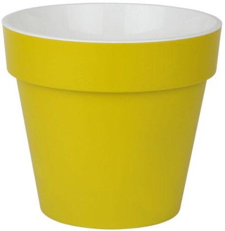 Кашпо для цветов Plast Avenue Порто со вставкой полипропилен зеленый 2,4л