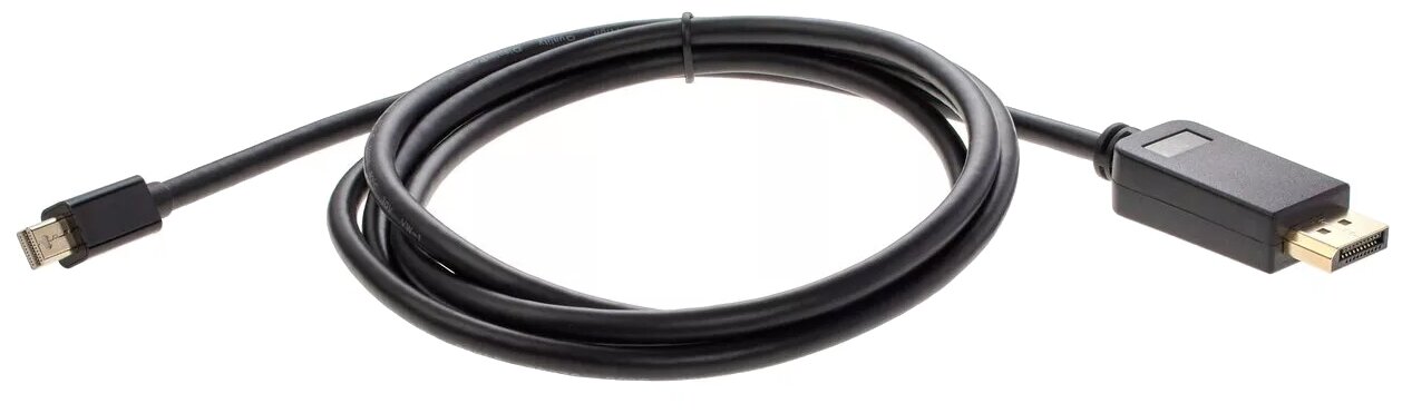 Кабель VCOM Mini DisplayPort - Display Port (CG682), длина 1.8 м, черный