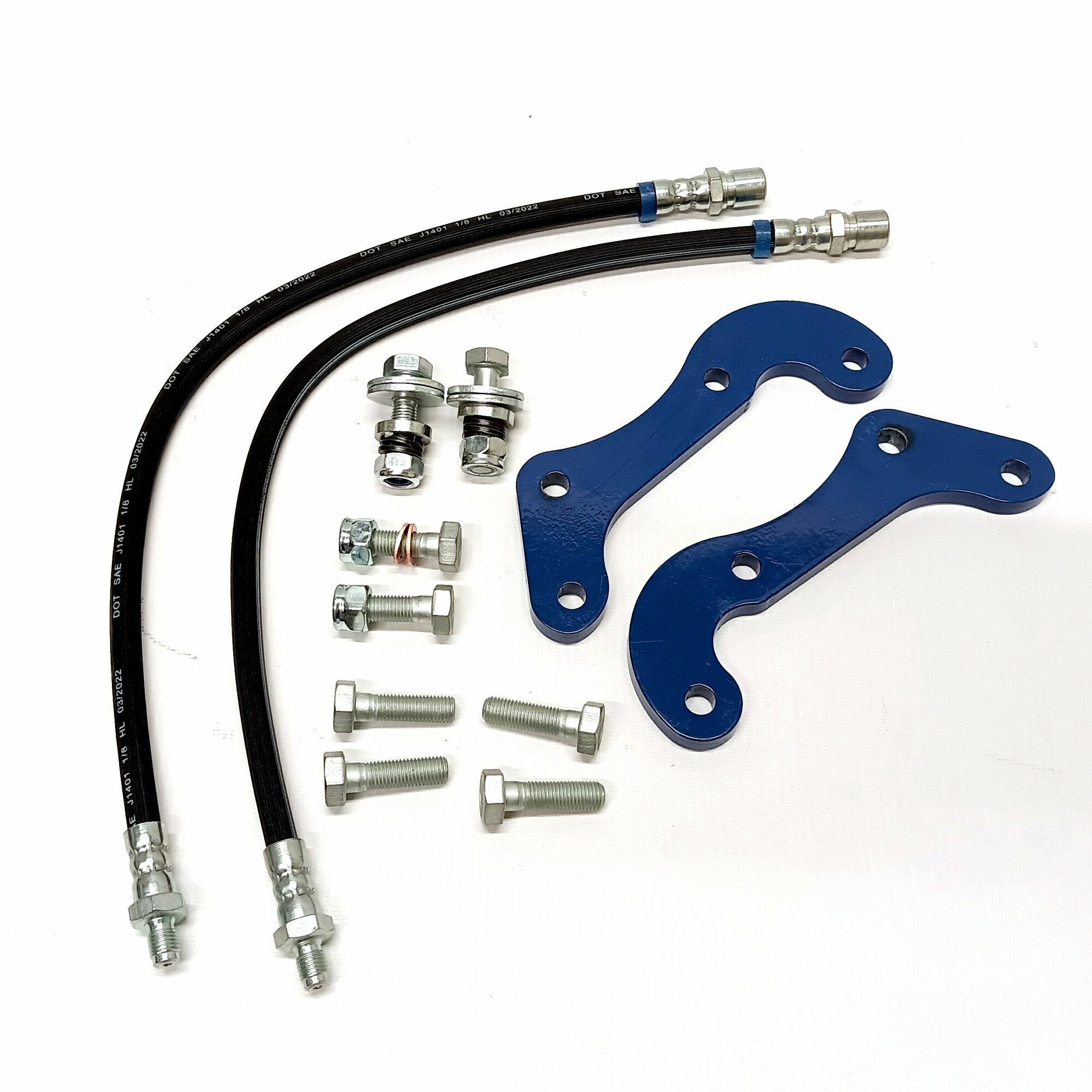 Пластины переходные, шланги и крепеж под суппорта 2108