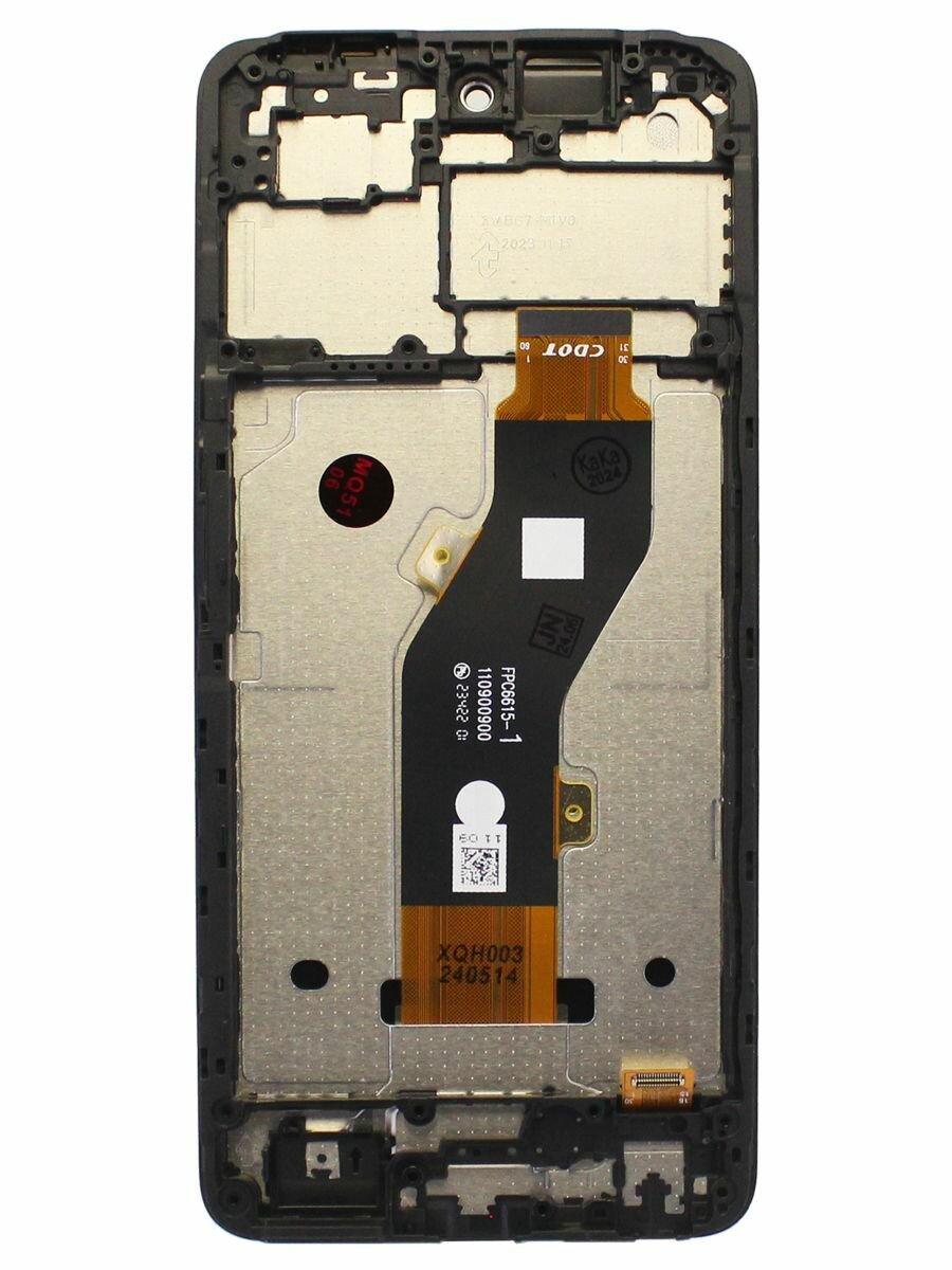 Дисплей для Tecno Spark 20C (BG7n) в рамке