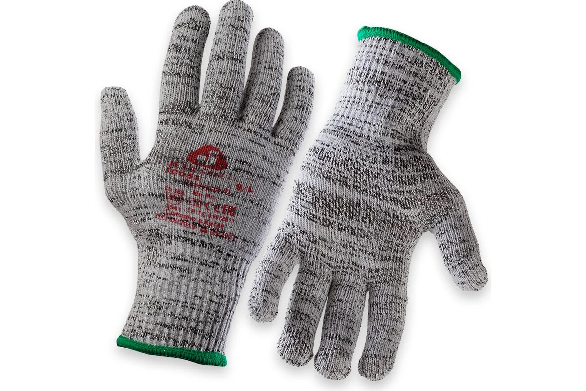 Jeta Safety Бесшовные перчатки от порезов (5 класс), размер ХL/10, JC051-С01-ХL