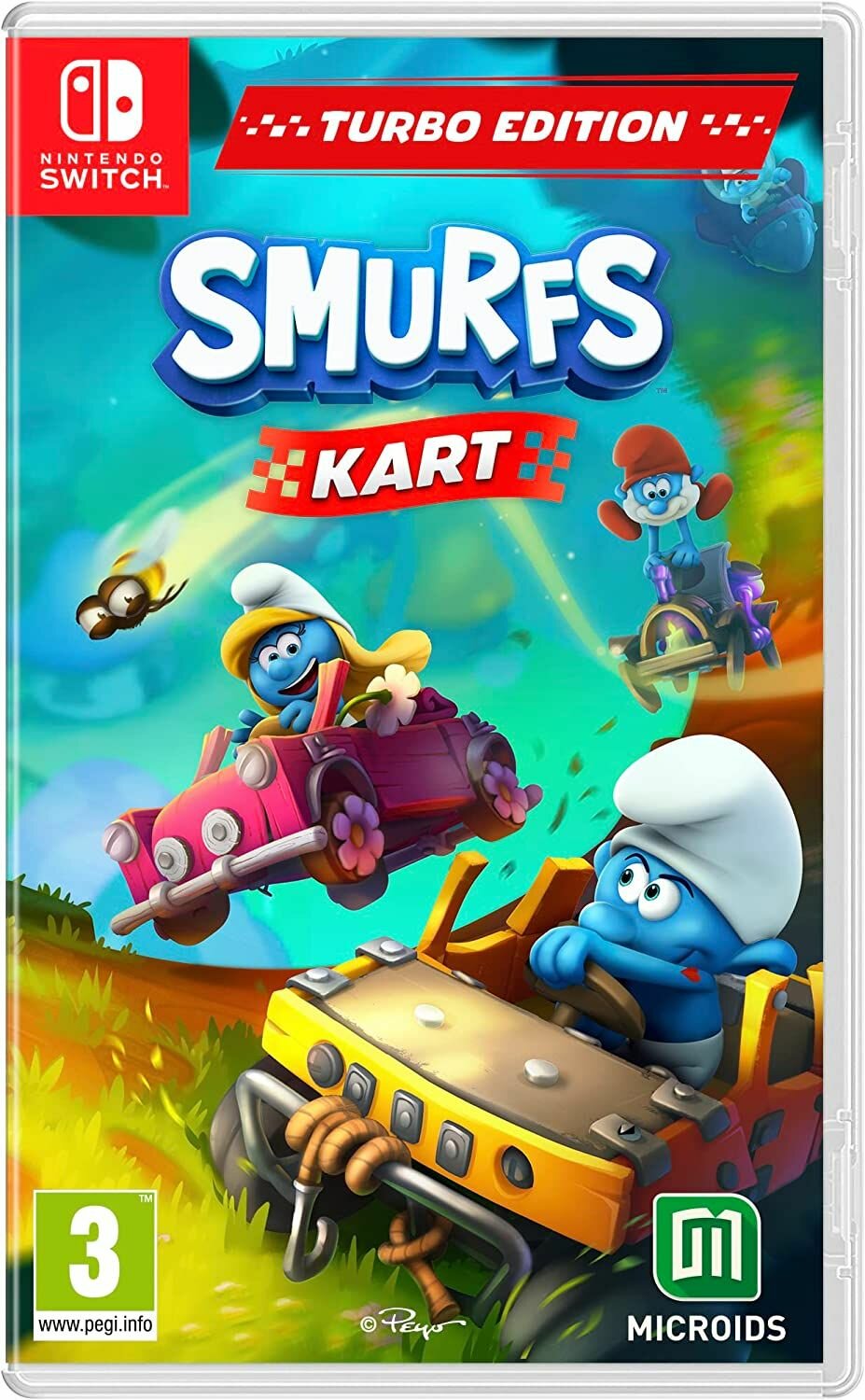 Игра Smurfs Kart. Turbo Edition (русские субтитры) для Nintendo Switch