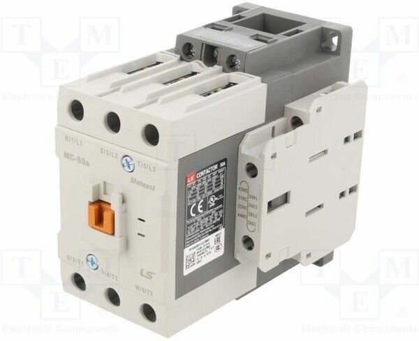 Контактор Metasol MC-50a. КАТ-110В AC, 1a1b Screw LS Electric. Арт: 1338014600.