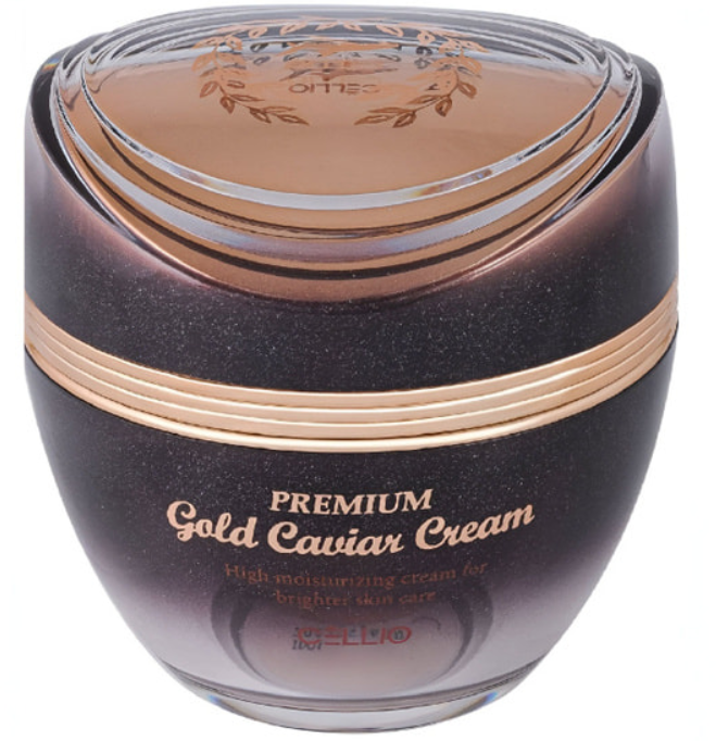 Крем Dr.Cellio для лица омолаживающий с экстрактом икры и золота Cellio Premium Gold Caviar Cream, 50 мл